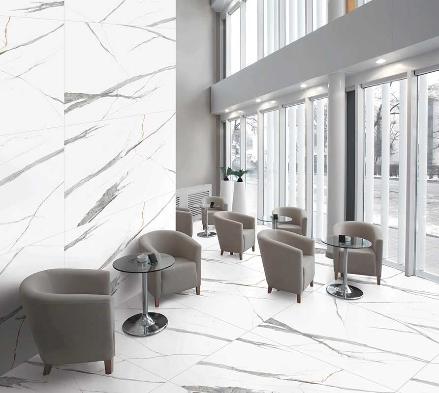 Golden Satuario 120x180 Cm Eternity Glazed Vitrified Tiles